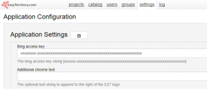Create Free Bing Maps License Key | EasyTerritory