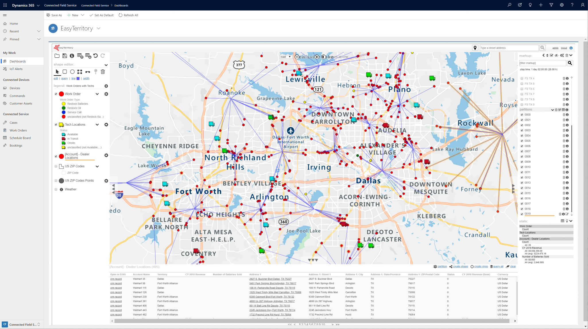 EasyTerritory for Dynamics 365 | Field Service Maps | EasyTerritory