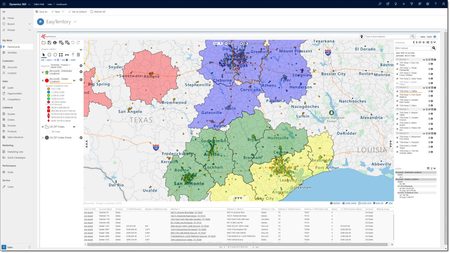 Dynamics 365 Integration | EasyTerritory