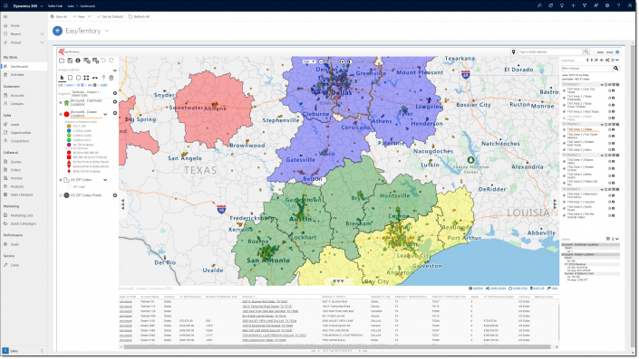 Dynamics 365 Integration | EasyTerritory