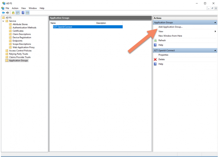 Windows ADFS Configuration for EasyTerritory | EasyTerritory