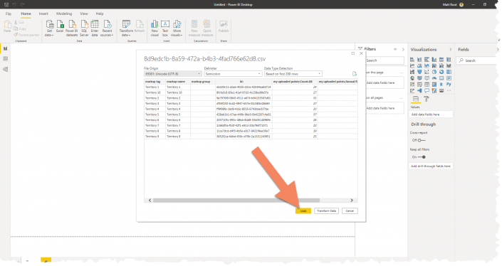 Configuring the EasyTerritory Territory Visual for Power BI Draft