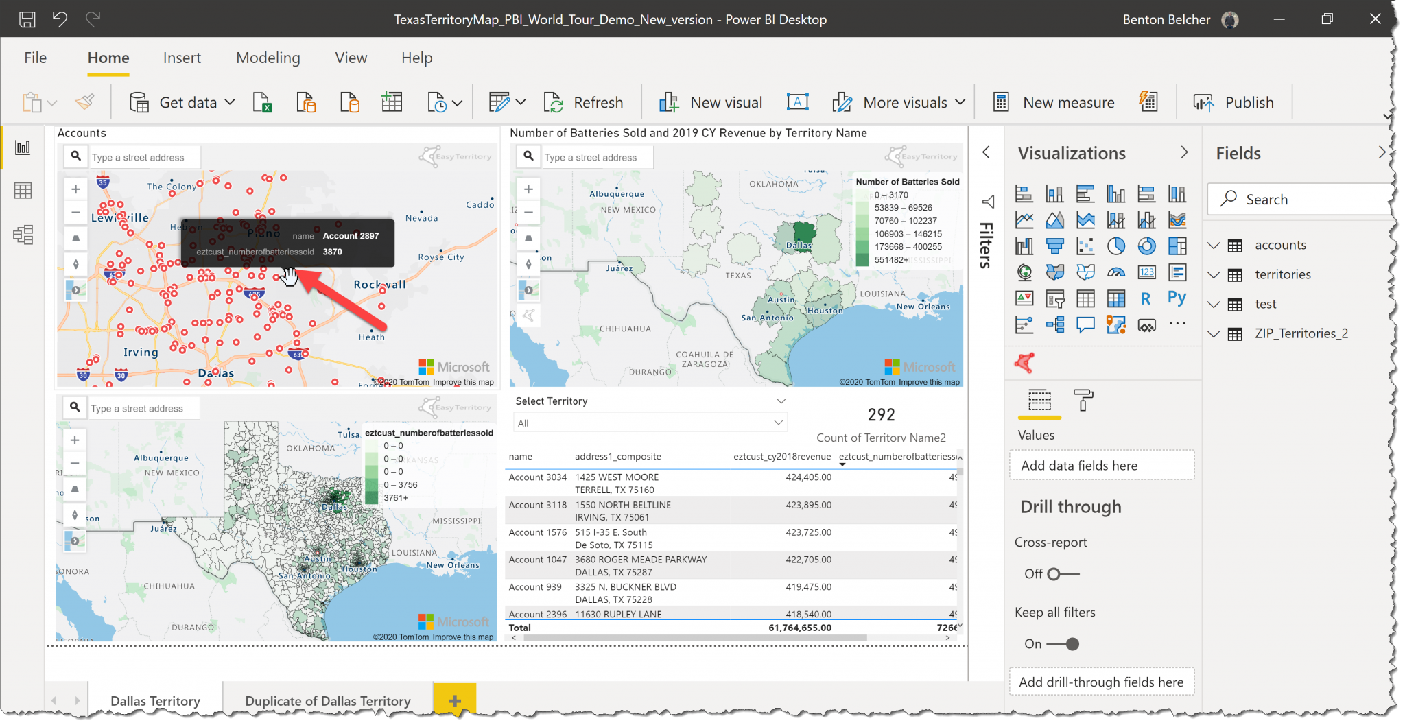 EasyTerritory Power BI Map Territory Visual is Now Available on ...