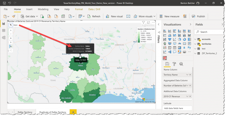 EasyTerritory Power BI Map Territory Visual is Now Available on ...