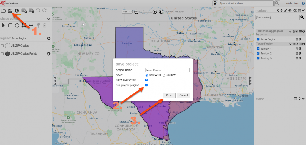 Configuring the EasyTerritory Territory Visual for Power BI with Territory Polygons | EasyTerritory